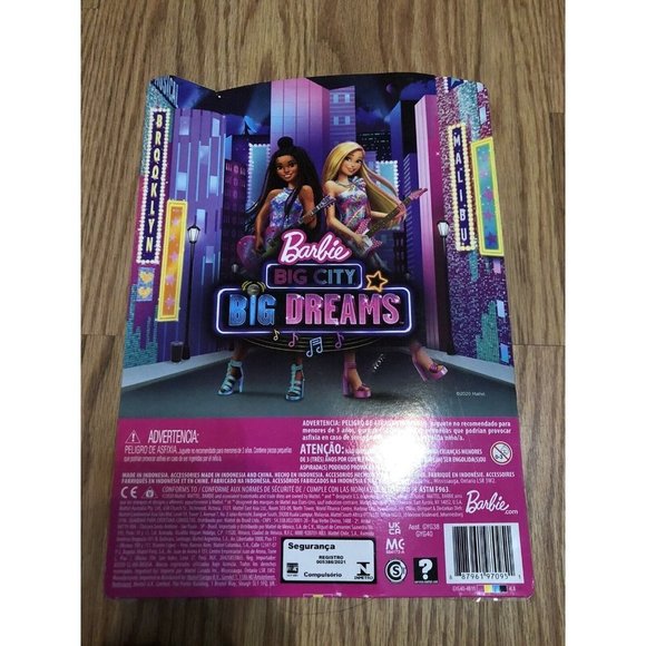 Barbie | Toys | Barbie Big City Big Dreams Brooklyn Doll Music Studio ...
